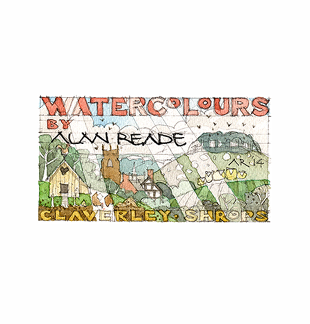 Watercolours by Alan Reade – Rhuarden Limited